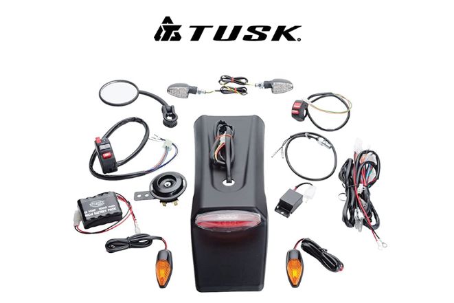 The Tusk Motorcycle Enduro Lighting Kit - Smart Vehicle Care