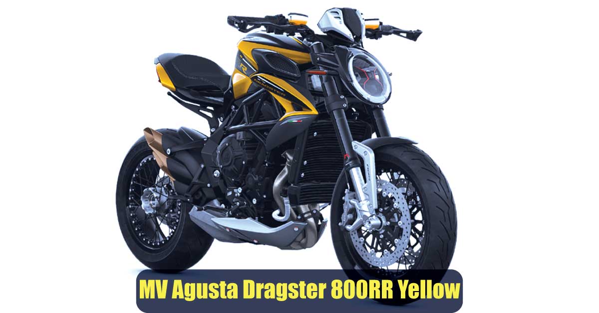 MV Agusta Dragster 800RR Yellow: Specs, Features, Pros & Cons! - Smart ...