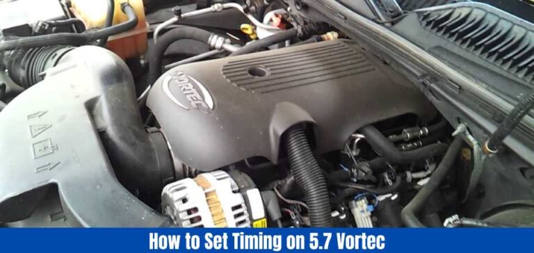 How To Set Timing On 5 7 Vortec Without Scanner