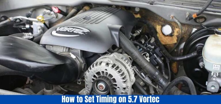 How To Set Timing On 57 Vortec Without Scanner